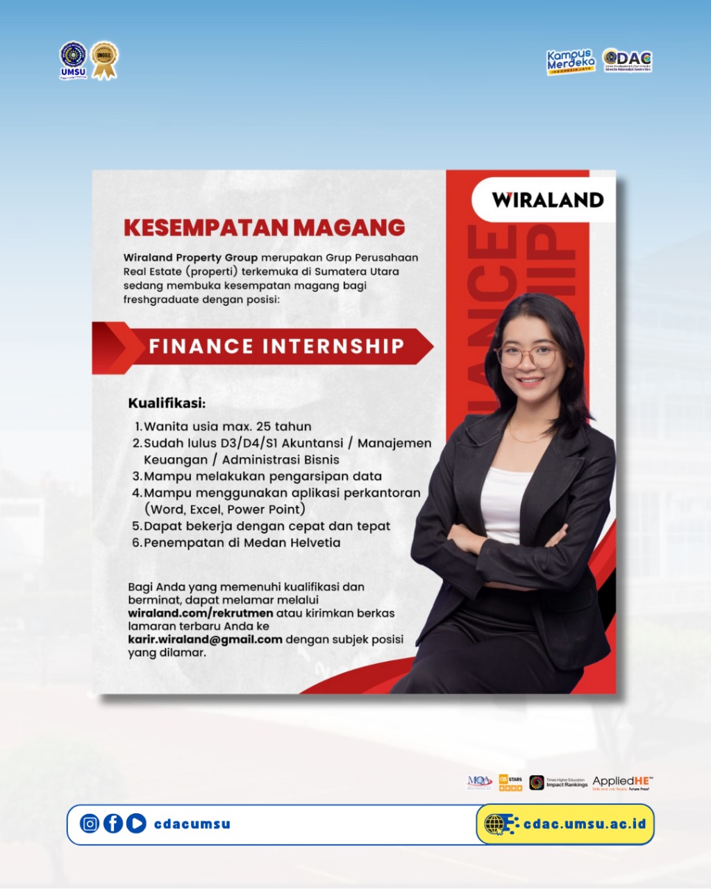 Peluang di Wiraland - 2 Desember 2024 - CDAC UMSU